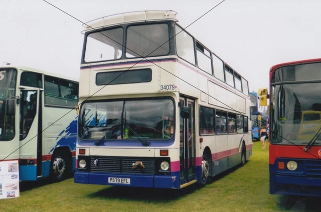 BUS PHOTO,FIRST SOUTHAMPTON Photograph Picture,Volvo Olympian P579Efl ...