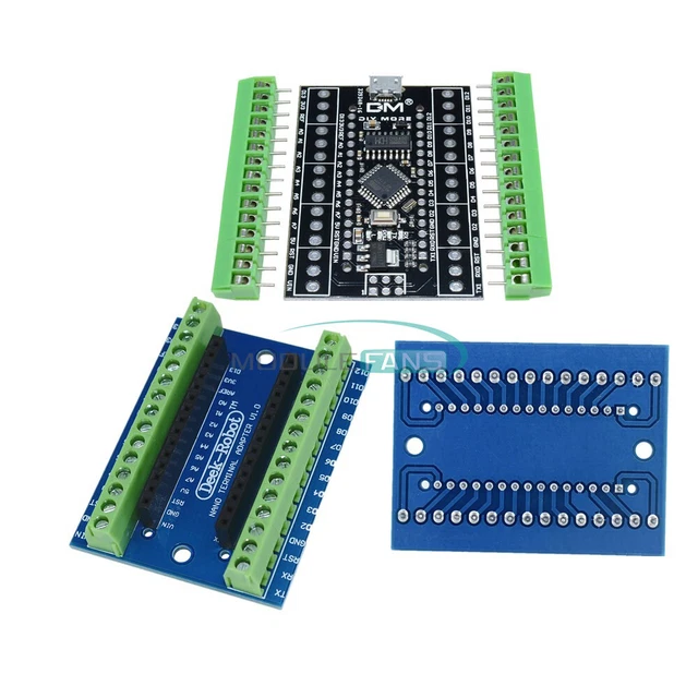ATMEGA328P V3.0 MODULE Nano Terminal Adapter for Arduino +CH340 USB ...