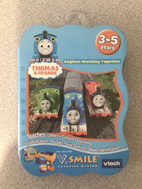 VTECH V.SMILE THOMAS & Friends: Engines Working Together Game NEW £7.99 ...