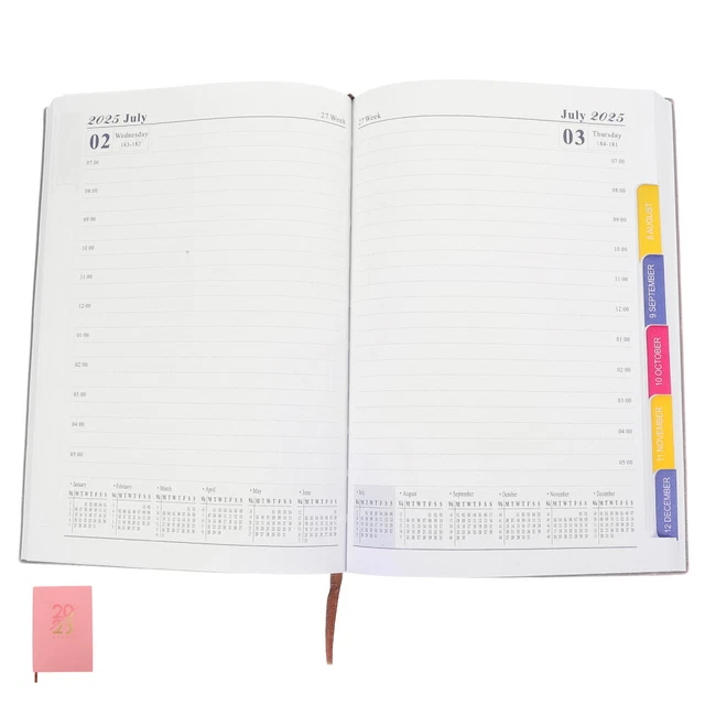 ACADEMIC YEAR PLANNER 2025 Appointment Book 2024-2025 Schedule Work £14 ...