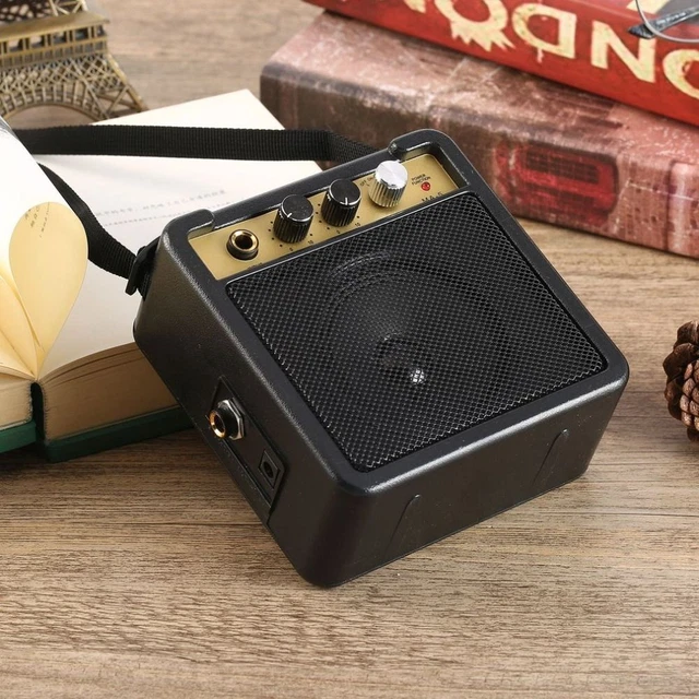 PLUG AMP MINI Guitar Amplifier Guitar Amp Guitar Speaker With Back Clip ...