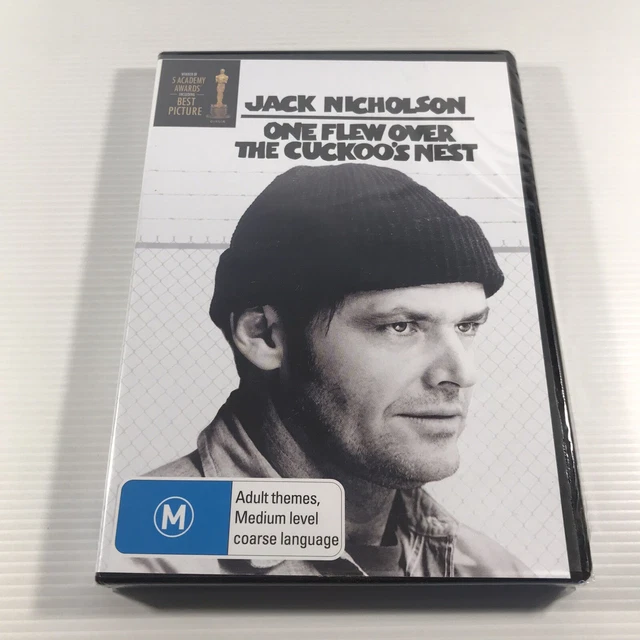 ONE FLEW OVER The Cuckoo's Nest DVD Region 4 PAL Sealed Movie Jack ...