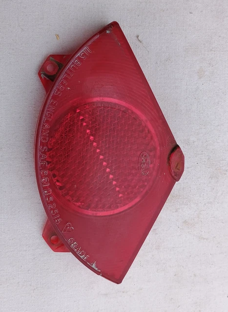 ORIGINAL FORD CORTINA Mk1 Red Tail Light Plastic Lens Mark 1 EUR 18,20 ...