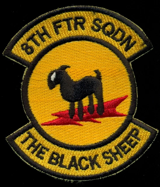 USAF 8TH FIGHTER Squadron The Blacksheep Patch K-7 EUR 16,78 - PicClick FR