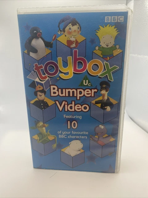 TOYBOX BUMPER VIDEO VHS VIDEO Fireman Sam Postman Pat Oakie Doke ...