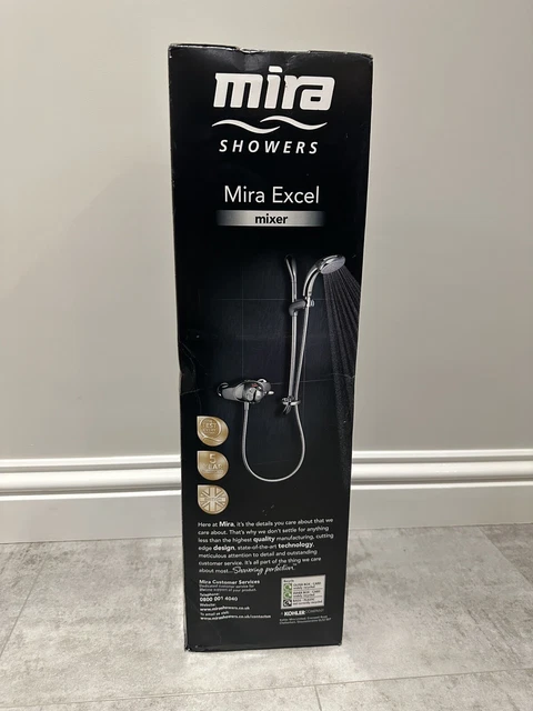 MIRA EXCEL EV Exposed Thermostatic Mixer Shower Kit (1.1518.300) [BRAND ...