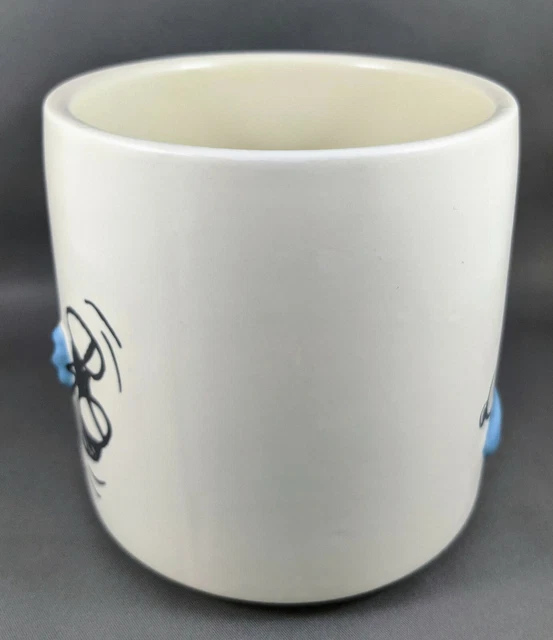 HALLMARK PEANUTS SNOOPY Pulling Linus Blue Blanket Handle Coffee Tea ...