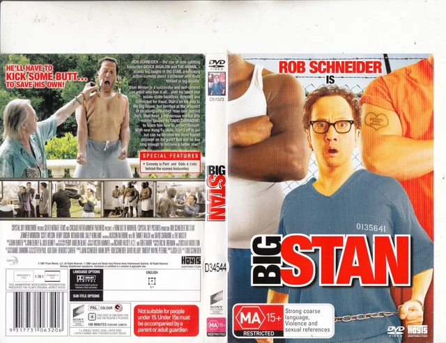 BIG STAN-2007-[ROB SCHNEIDER]-SONNY Pictures-Movie SP-DVD $24.95 ...
