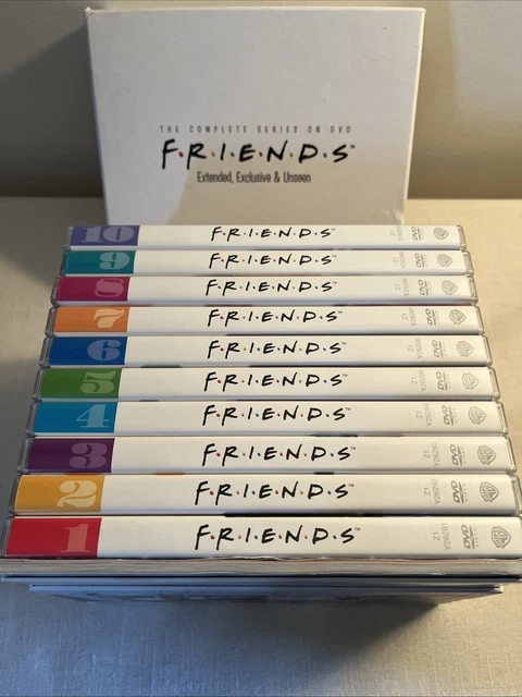 FRIENDS COMPLETE SERIES DVD Box Set White Box £31.90 - PicClick UK