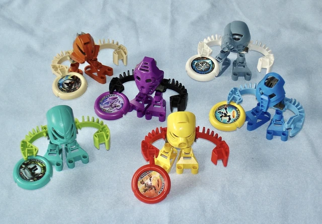2001 MCDONALD'S LEGO Bionicle TOHUNGA - Ensemble promotionnel Toa ...