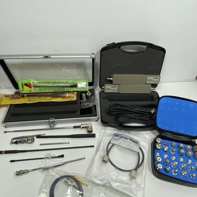 HAM RADIO ANTENNA Connector Cable Lot Atten Electric Field High ...