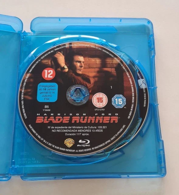 BLADE RUNNER THE Final Cut Blu-ray 2 Disc Special Edition Harrison Ford ...