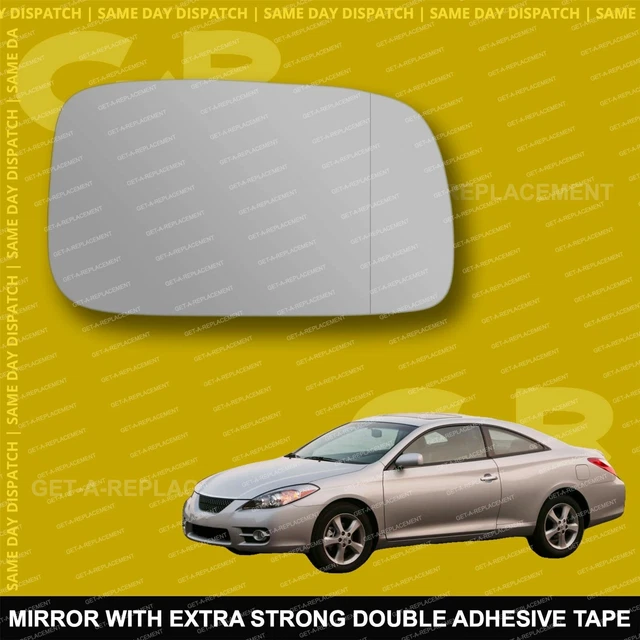 FOR TOYOTA CAMRY Solara wing mirror glass 04-08 Right side with Blind ...