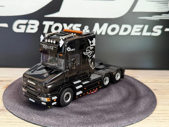 WSI 1:50 SCALE 04-2195 Scania 4 Torpedo Topline 6X2 Tag Axle Premium ...