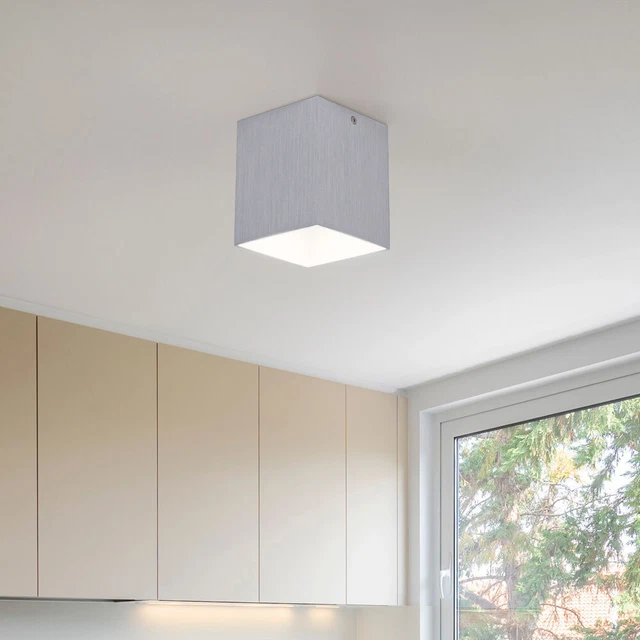 LED AUFBAULAMPE BUREAU Spot de Plafond Lxbxh 10x10x12 CM 1-flg EUR 17 ...
