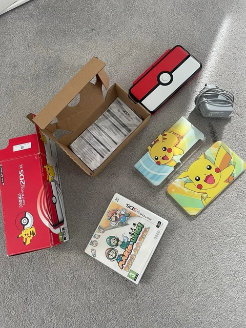 NINTENDO 2DS XL Pokemon Pokeball Edition Handheld Console - Red £125.52 ...