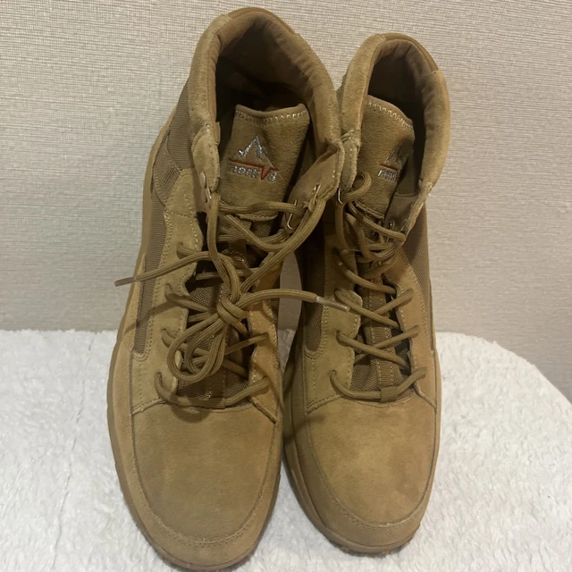 NORTIV8 MEN'S MILITARY Tactical Work Boots Side Zipper Hiking Combat ...