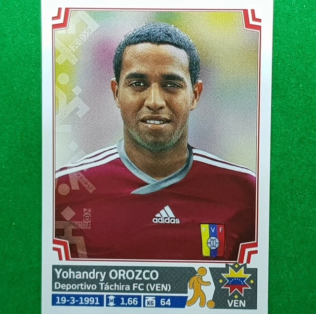 FIGURINA CALCIATORI PANINI Venezuela Orozco N°289 Copa America Chile ...