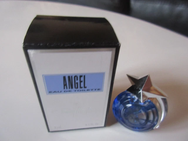MINIATURE EDT ANGEL de Thierry Mugler 3 ml. Neuve + boîte. EUR 13,50 ...