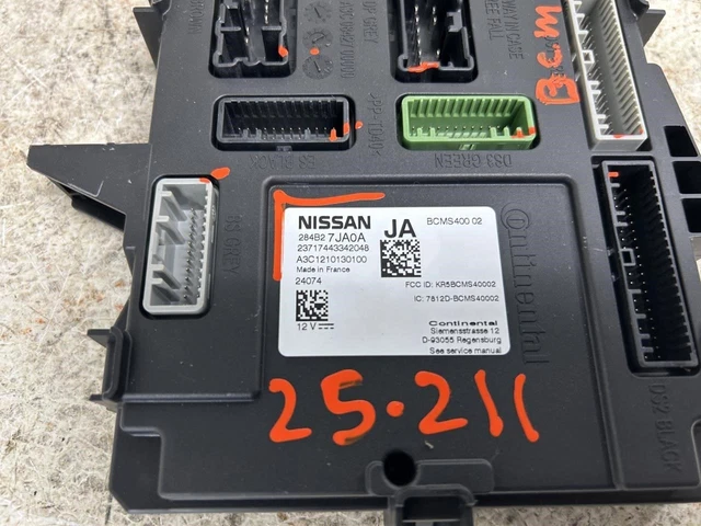 2025 INFINITI QX80 Body Control Module OEM Part Number 284B27JA0A $358. ...