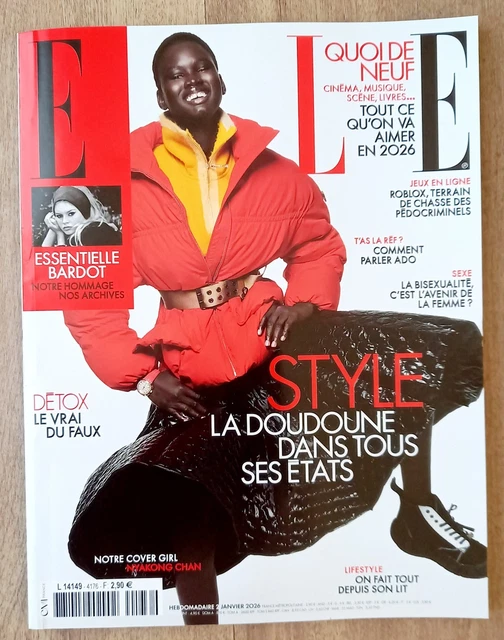 ELLE BRIGITTE BARDOT 2 janvier 2026 n° 4176 $9.66 - PicClick CA