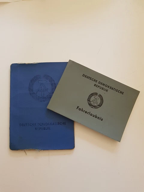 FAHRERLAUBNIS/FÜHRERSCHEIN/BERECHTIGUNGSSCHEIN/AUSWEIS DDR EUR 24,99 ...