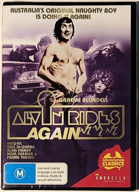 ALVIN RIDES AGAIN | Ozploitation Classics (DVD, 1974) Region 2 & 4 *NEW ...
