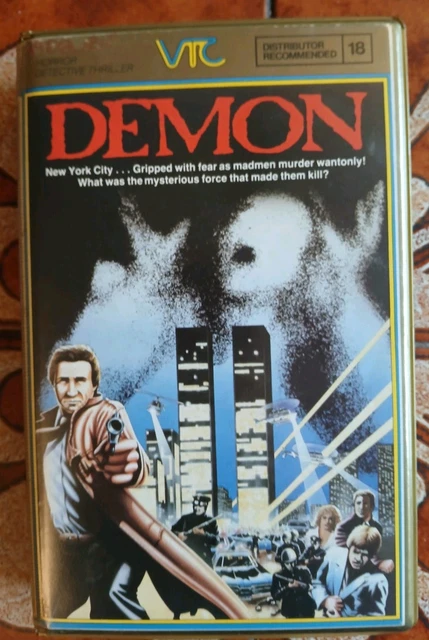 DEMON VTC PRE Cert Vhs RARE Alternate Sleeve £63.10 - PicClick UK