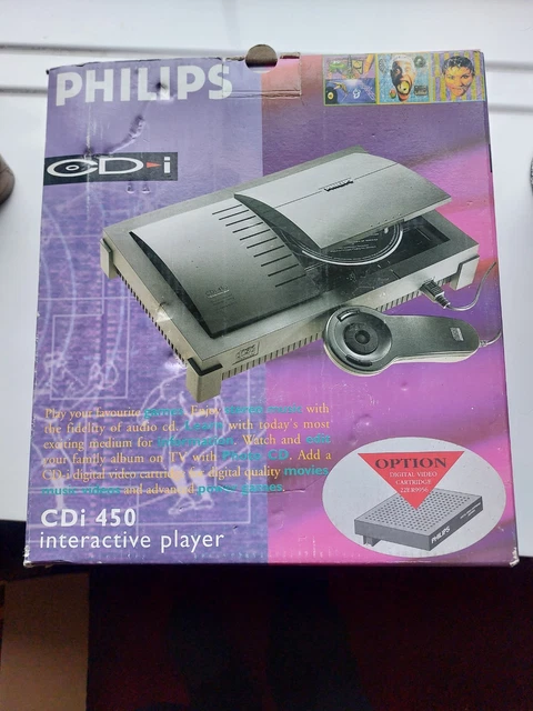 PHILIPS CDI 450 CD Interactive Player with digital video cartridge and ...