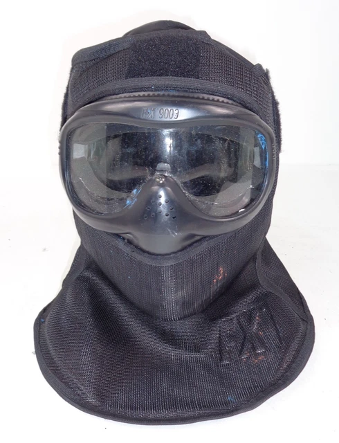 MASQUE DE PROTECTION de tête Ex Police Simunition FX 9003 TAILLE UNIQUE ...