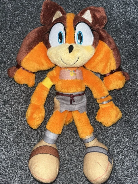 RARE TOMY SONIC Boom Sticks the Badger 8” Plush £55.00 - PicClick UK