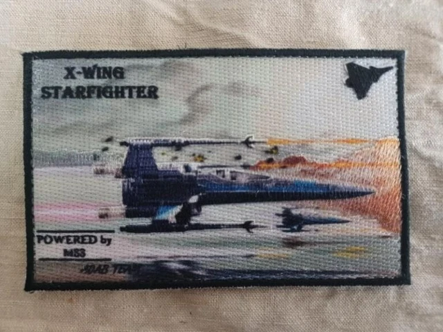 PATCH ARMÉE DE l'air RAFALE X-WING STARFIGHTER POWERED BY M88 avec velcro EUR 5,00 - PicClick FR