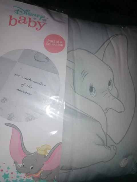 DISNEY DUMBO COT Quilt, 4 tog baby nursery bedding Dunelm £39.99 - PicClick UK