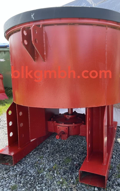 BETONMISCHER MISCHER ZWANGSMISCHER Beton Getreide 1000 Liter Zapfwelle ...