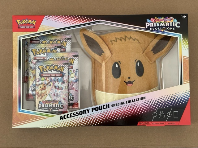 POKÉMON TCG: PRISMATIC Evolutions - Accessory Pouch Special Collection ...