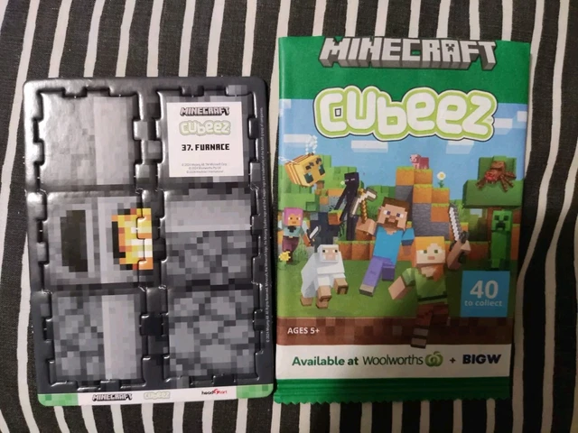 BRAND NEW 2025 Woolworths BigW Minecraft Cubeez No 37 Furnace $3.00 ...
