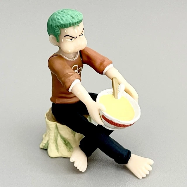 BANDAI ONE PIECE Roronoa Zoro Mini Figure Banpresto Statue Gashapon ...