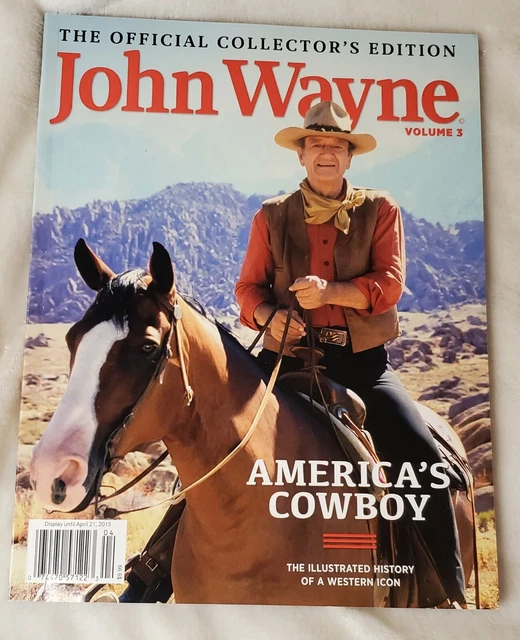 JOHN WAYNE OFFICIAL Collectors Edition Magazine Volume 3 - Duke America ...