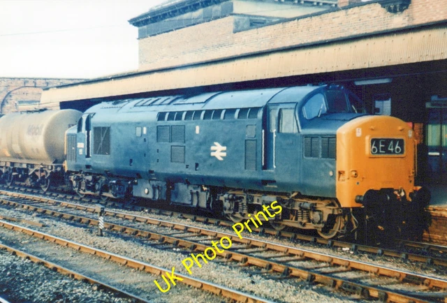RAILWAY PHOTO 6X4 Class 37 37120 Oil Train Wakefield c1976 £2.00 ...