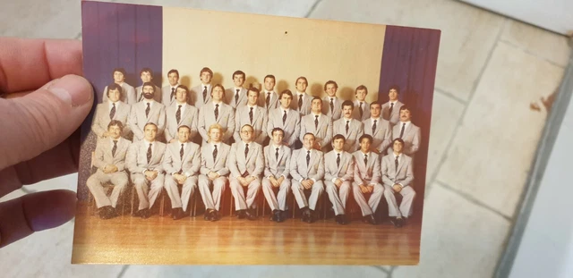 RARE CARTE PHOTO Rugby Equipe De France 1979 Tournee Nouvelle Zelande ...