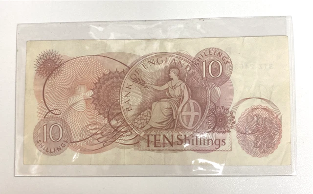 BANK OF ENGLAND 10 Shilling note £8.99 - PicClick UK
