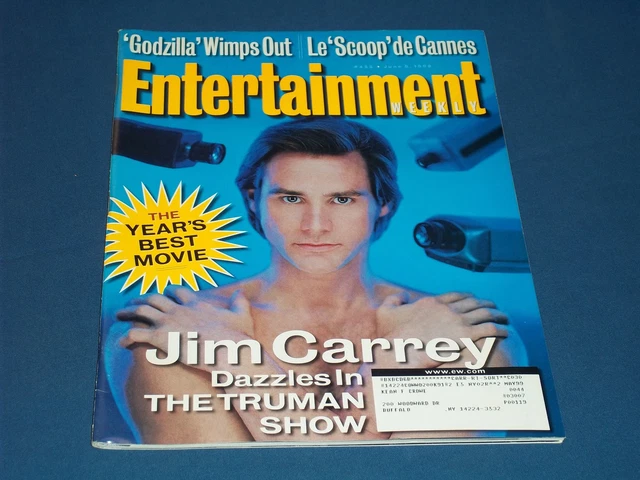 1998 JUNE 5 Entertainment Weekly Magazine - Jim Carrey Cover - H 11119 ...