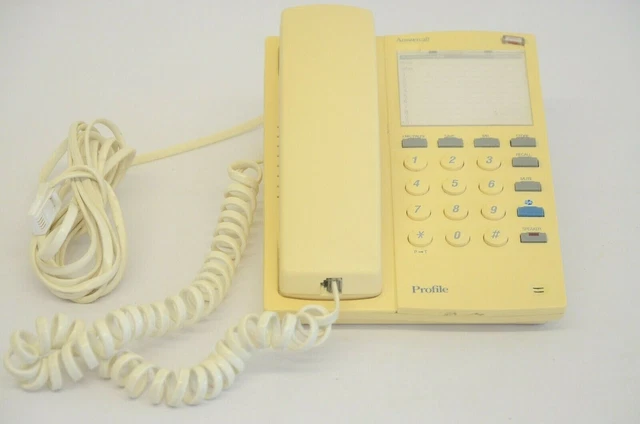VINTAGE/RETRO ANSWERCALL PROFILE pushbutton telephone £10.00 - PicClick UK
