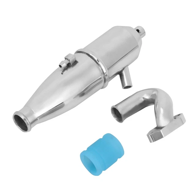 1/10 HSP RC Nitro Car Parts Truck Engine Parts Aluminum Side Exhaust ...