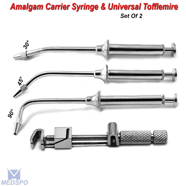 DENTAL TOFFLEMIRE MATRIX Band Retainers & Amalgam Carrier Filling ...