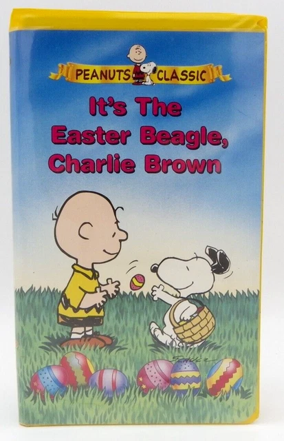 COMPLETE IT'S THE Easter Beagle, Charlie Brown VHS 1997 Yellow ...