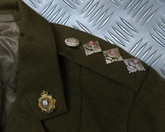 RLC CAPTAINS RANK British No2 Issue Dress Jacket Royal Logistics Corps ...