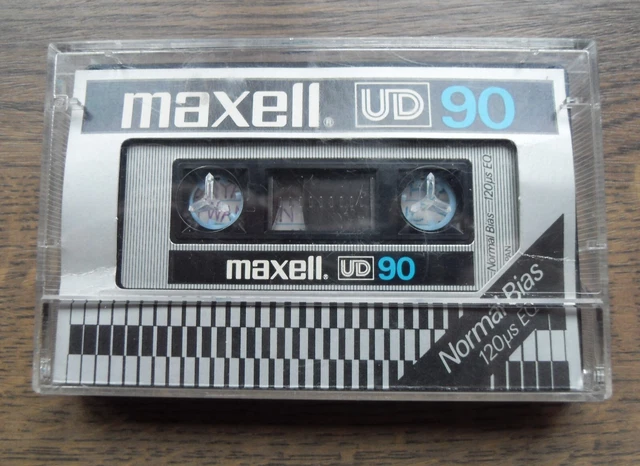 MAXELL UD90 VINTAGE Used Cassette Tape Made In Japan £4.50 - PicClick UK