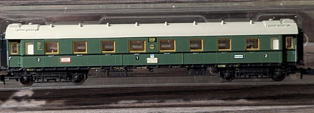 MINITRIX SPUR N 3150 Schnellzugwagen 2. Kl. der DB EUR 6,00 - PicClick DE