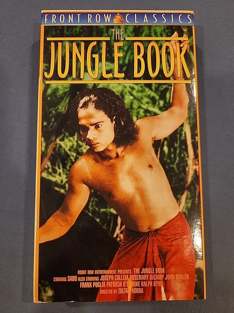 THE JUNGLE BOOK VHS Sabu Front Row Classics £7.23 - PicClick UK